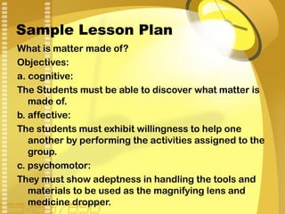 Developing science lesson.final | PPT