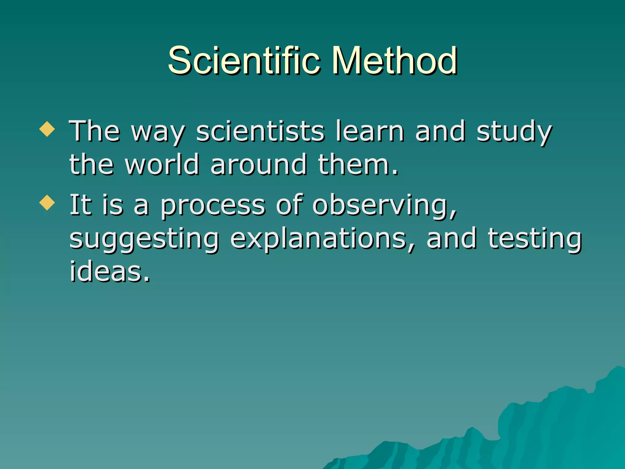 Developing Scientific Explanations | PPT | Science