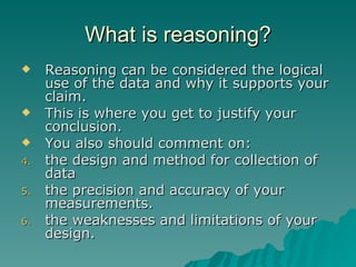 Developing Scientific Explanations | PPT | Science