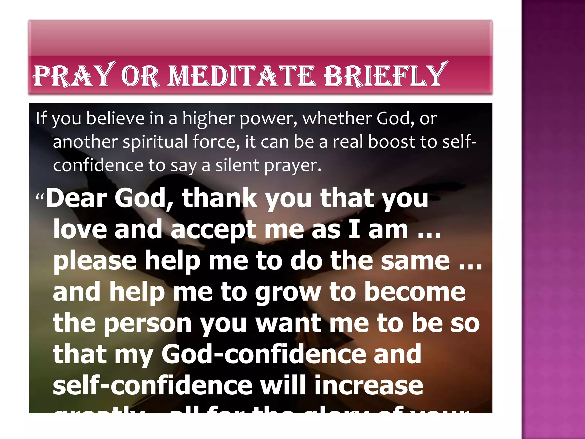 Developing Self Confidence{Presentation}by Neha Dogra | PPTX