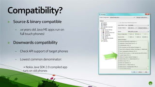 Developing Series 40 Java Apps for Multiple UI Patterns | PDF