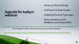 Developing Series 40 Java Apps for Multiple UI Patterns | PDF