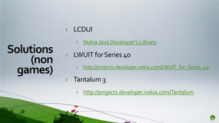 Developing Series 40 Java Apps for Multiple UI Patterns | PDF