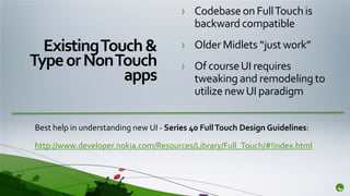 Developing Series 40 Java Apps for Multiple UI Patterns | PDF