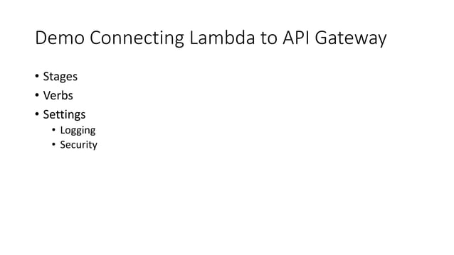 Developing serverless applications with .NET on AWS | PPT Developing serverless applications with .NET on AWS | PPT
