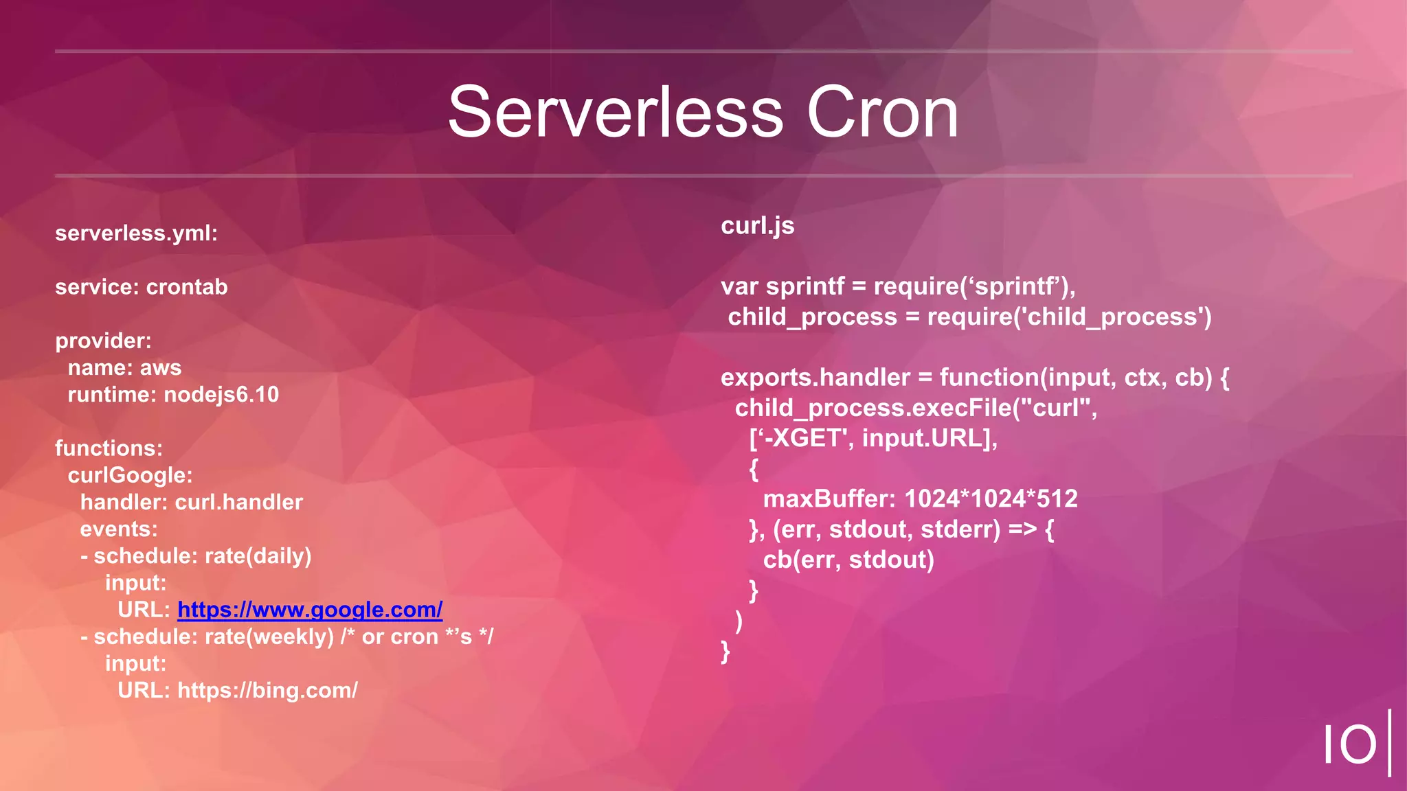 Embracing Serverless Ops (Lightning Talk) | PPT