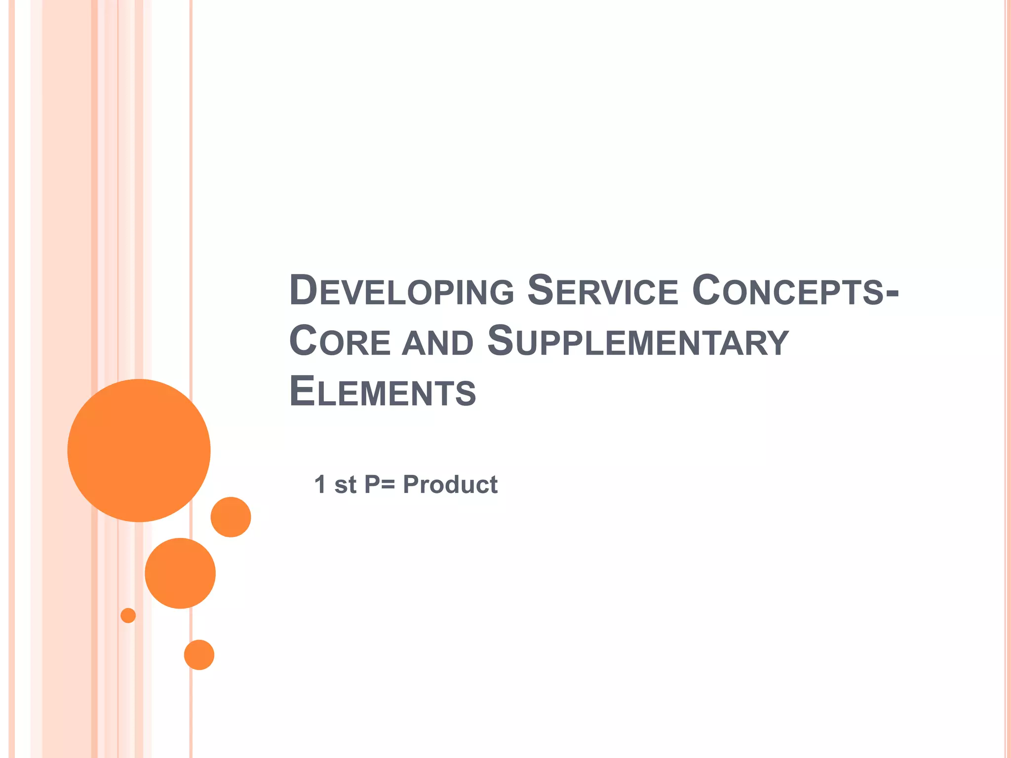 Developing service concepts | PPTX