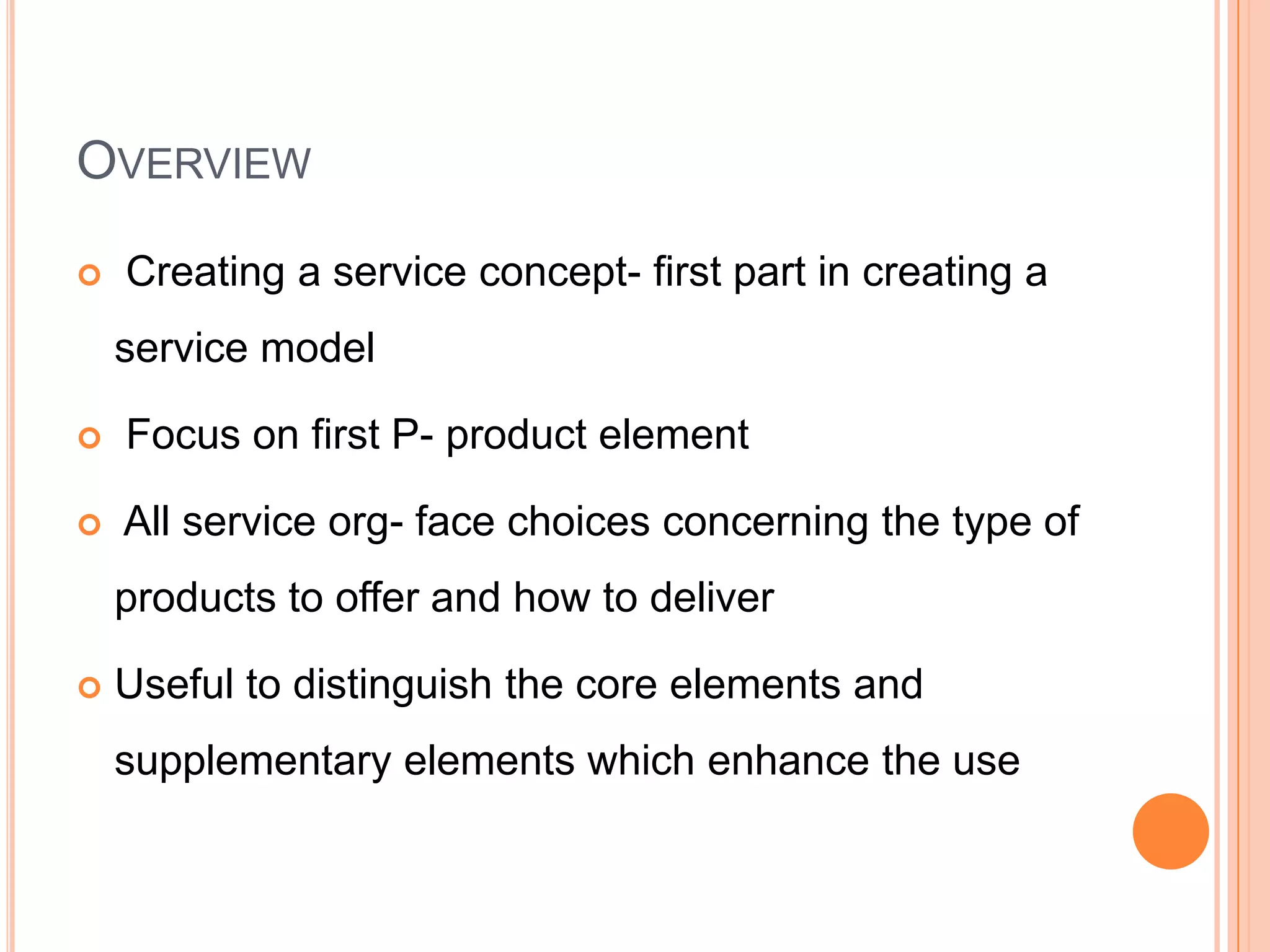 Developing service concepts | PPTX
