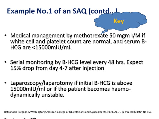 Developing short answer questions (sa qs) | PPTX