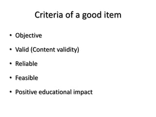 Developing short answer questions (sa qs) | PPTX