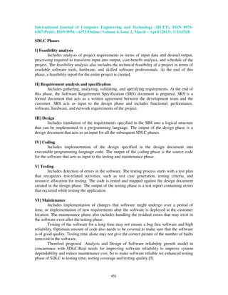 Developing software analyzers tool using software reliability growth model | PDF