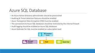 Developing Solutions for Azure - Best Practices | PPTX