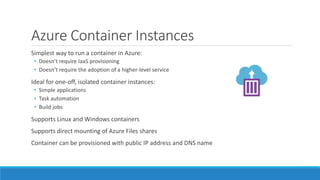 Developing Solutions for Azure - Best Practices | PPTX