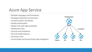 Developing Solutions for Azure - Best Practices | PPTX