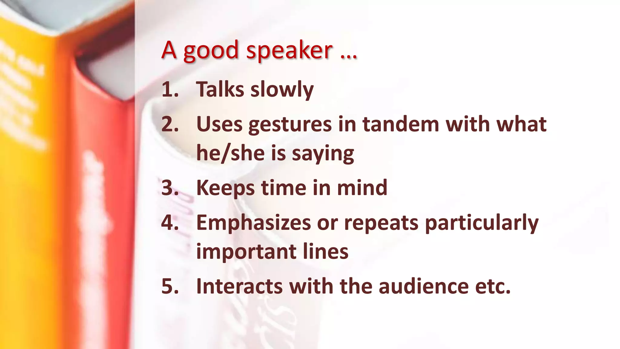 Developing speaking skill | PPTX | Educational Assessment | Education