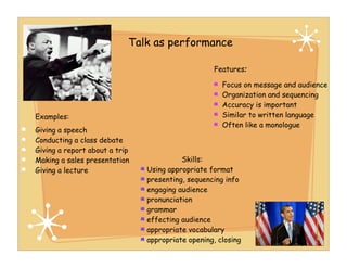 Developing speaking activities | PDF