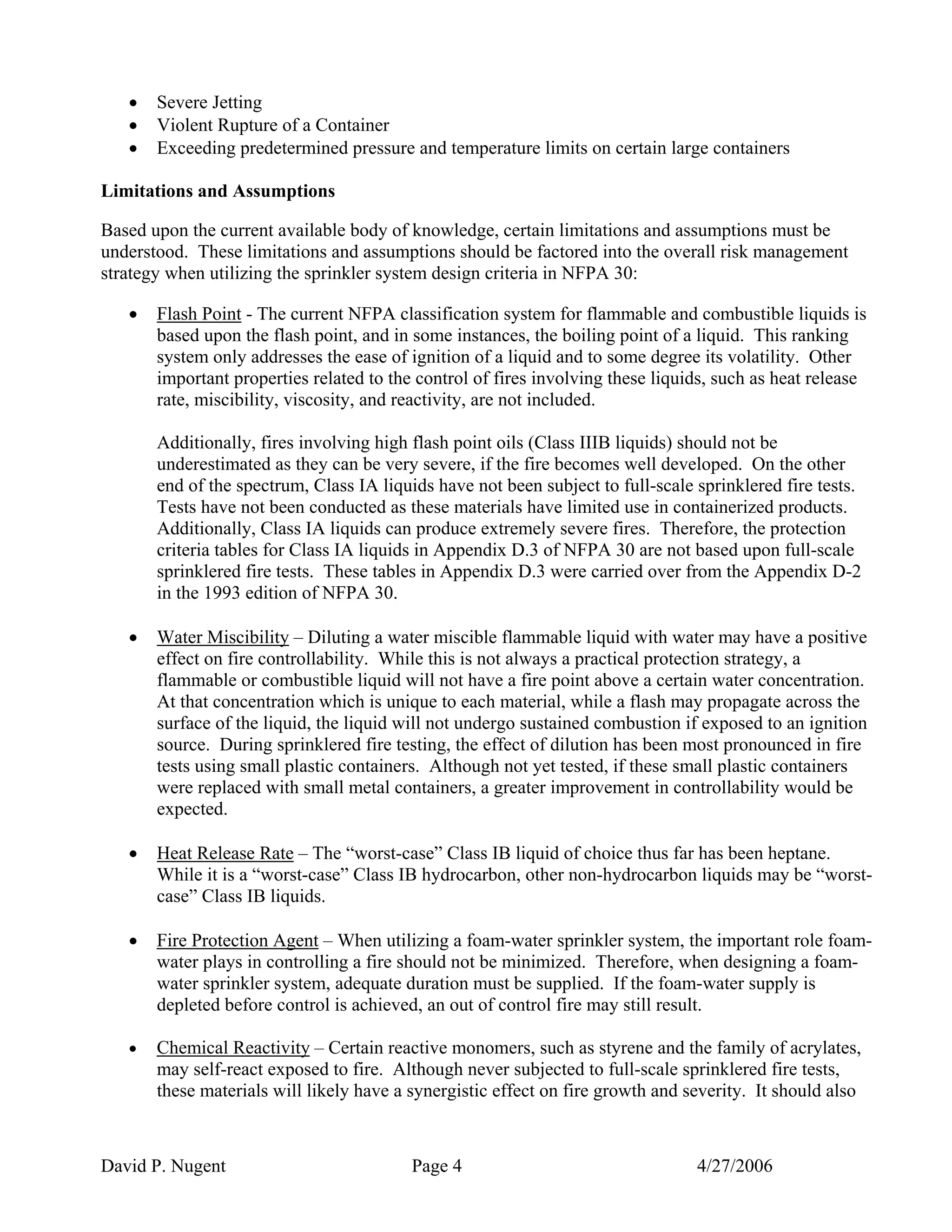 Developingsprinklersystemdesigncriteriadnugentexpa | PDF
