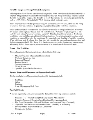 Developingsprinklersystemdesigncriteriadnugentexpa | PDF