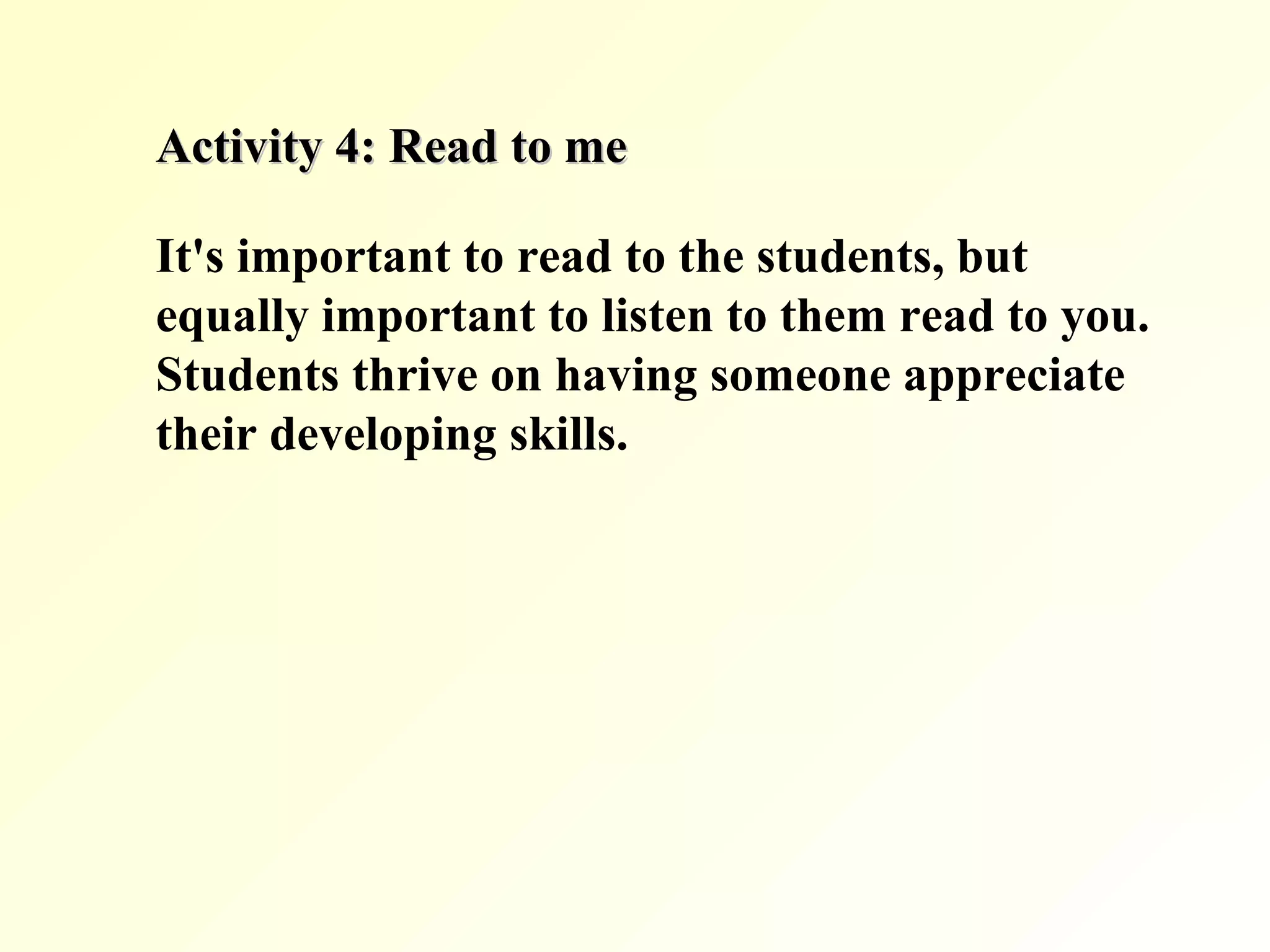 Developing Student Reading Skills | PPT