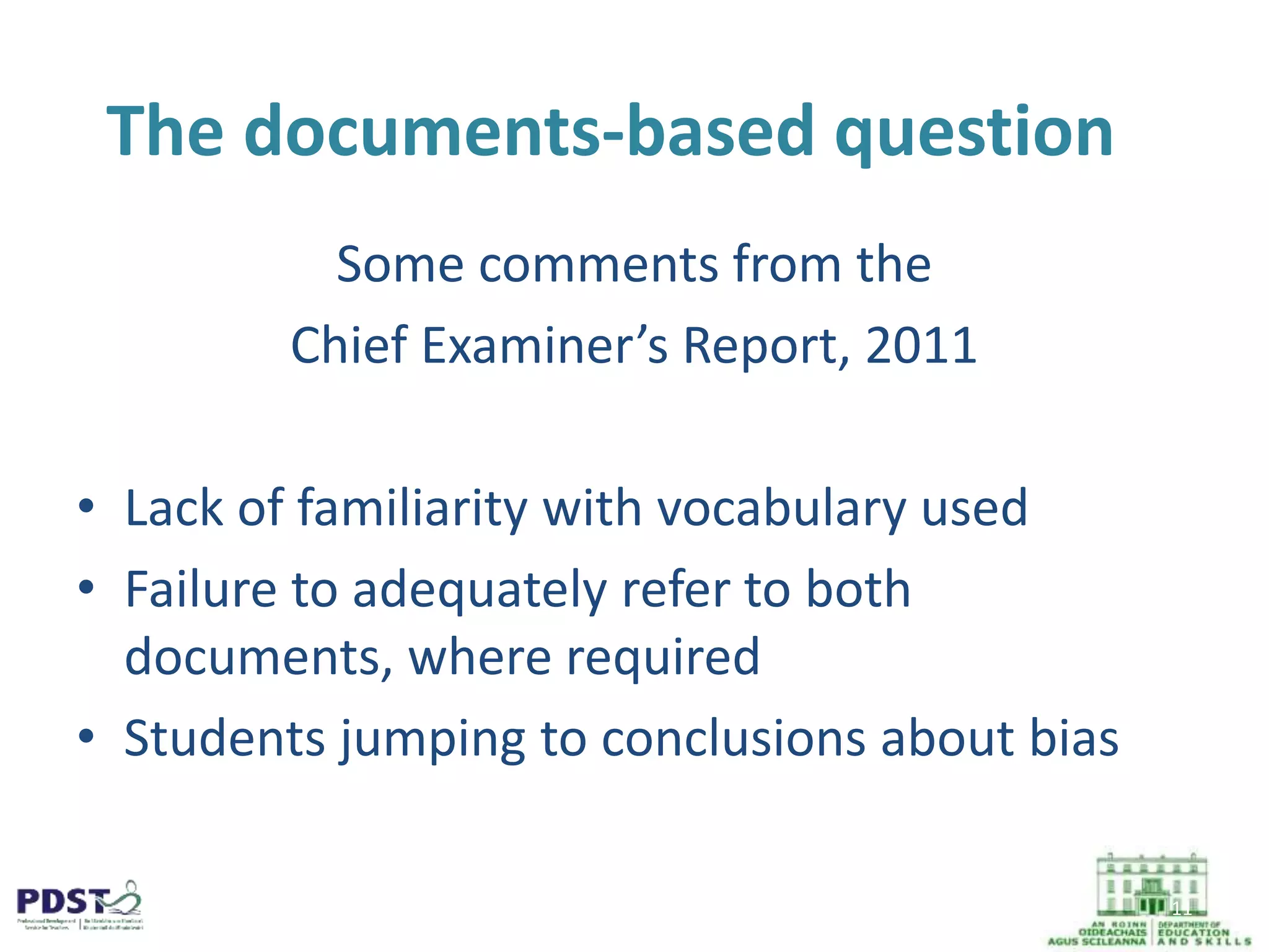 Developing student's critical thinking skills 2013 | PPT