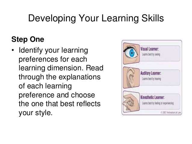Developing Student's Learning Skills