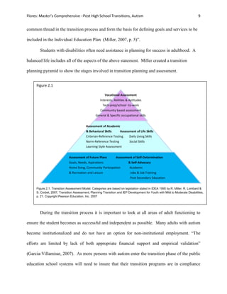 Developing successful transition outcomes for post high school students ...