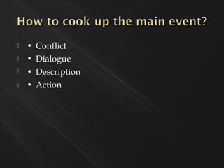 Developing suspense! | PPT