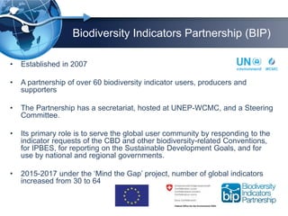Developing targets and indicators for the Post-2020 Biodiversity ...