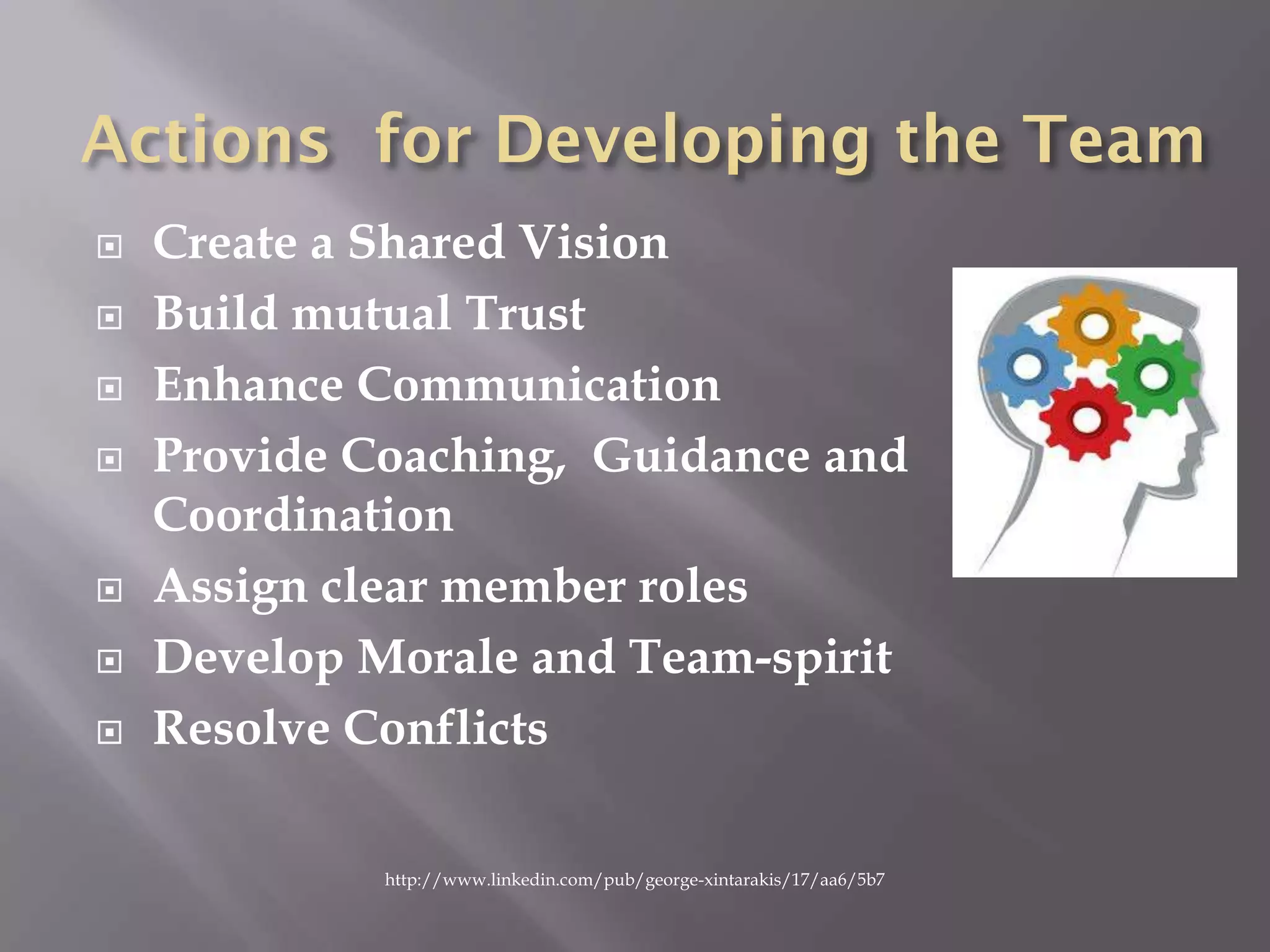 Developing team | PPTX