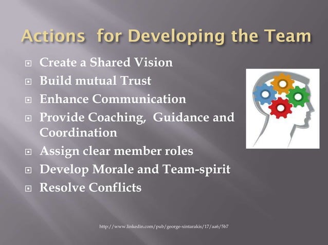 Developing team | PPTX