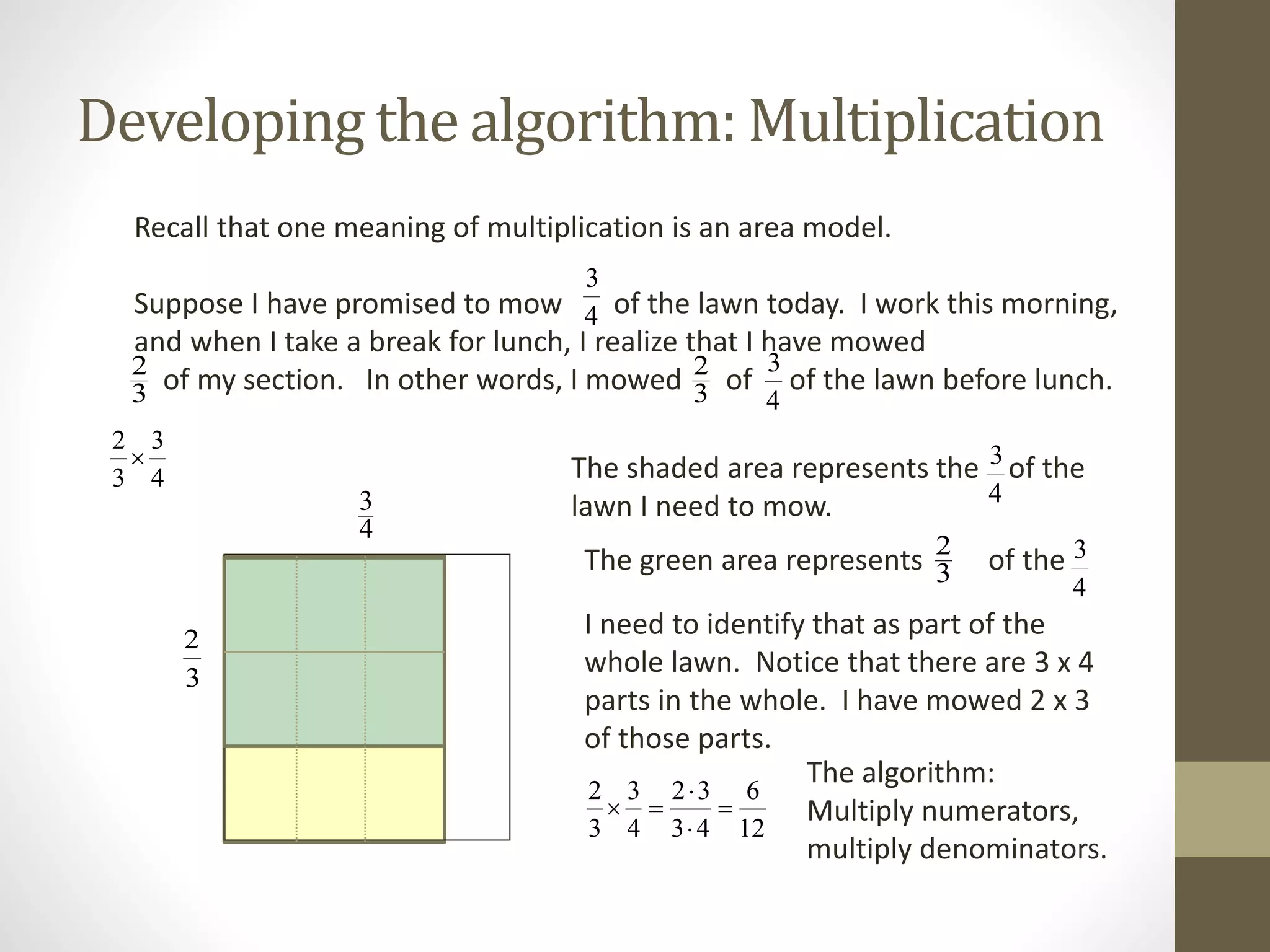 Developing the algorithms | PPTX