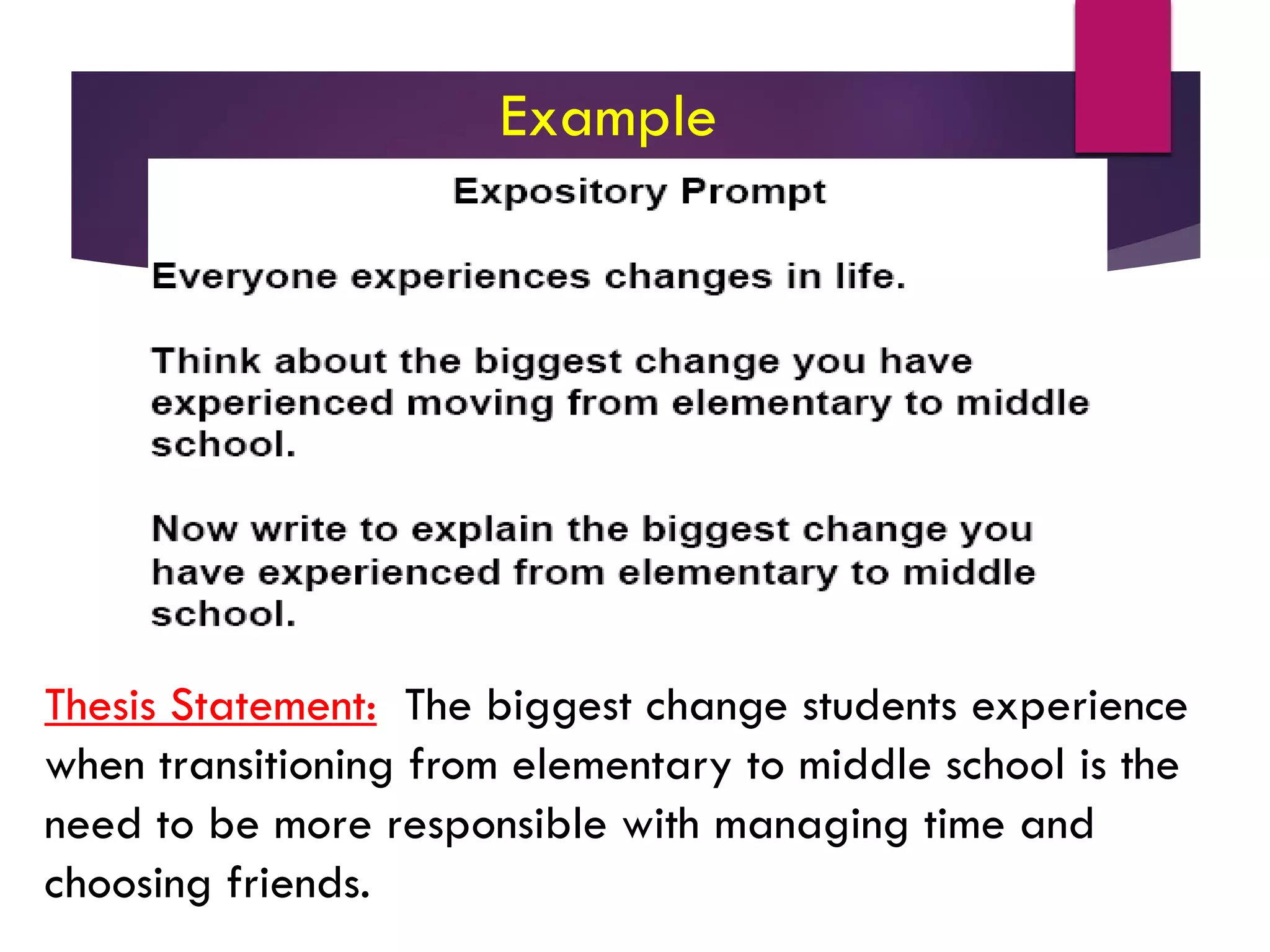 Developing the Body Paragraphs of an Expository Essay | PDF