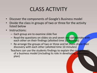 Developing the Business Model | PPTX