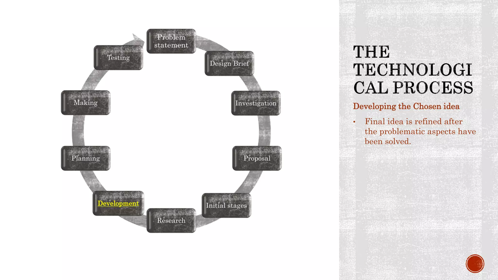 Developing the chosen idea | PPTX