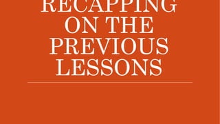 Developing the chosen idea | PPT