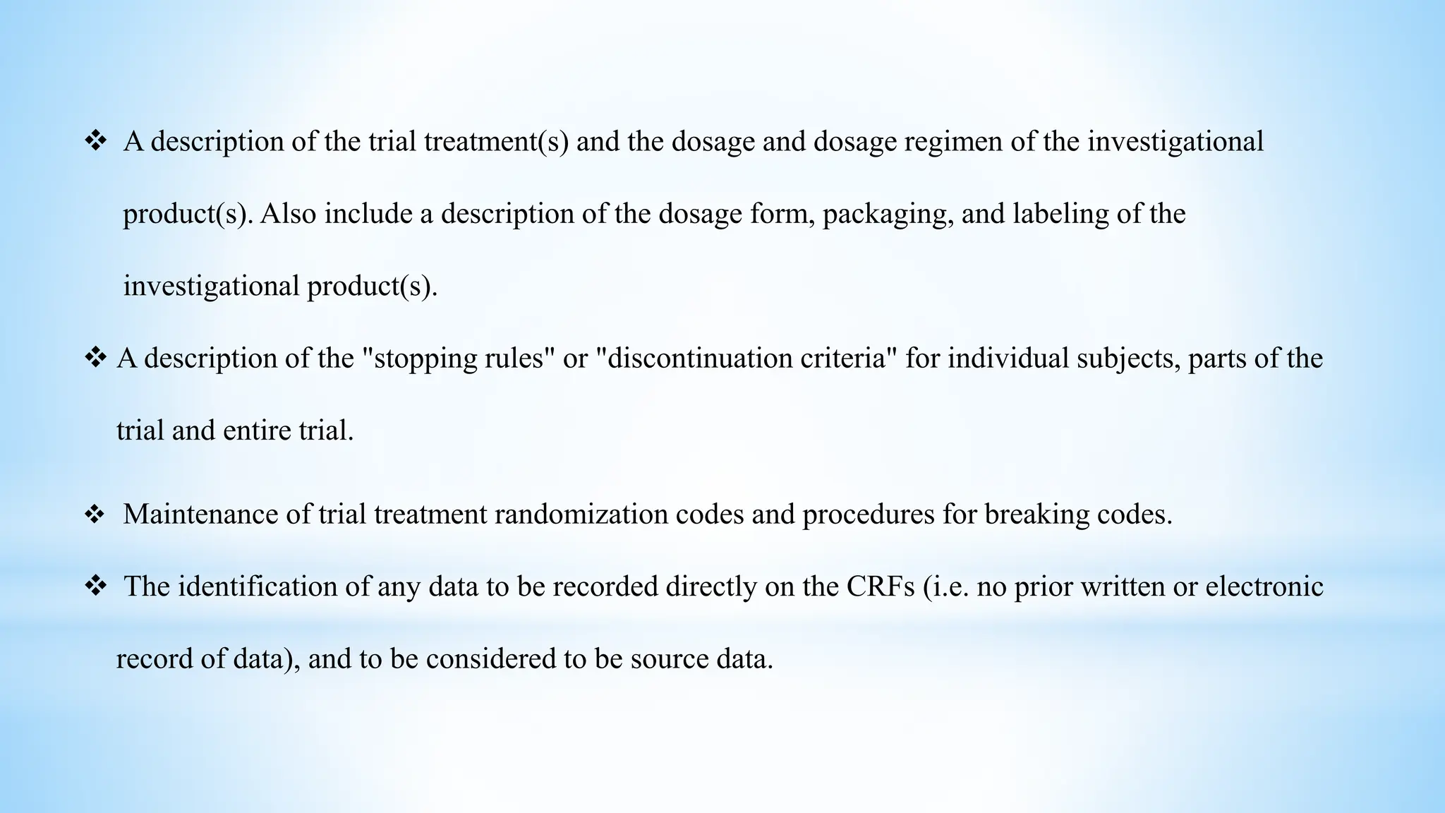 DEVELOPING THE CLINICAL TRIAL PROTOCOL | PPT | PPT
