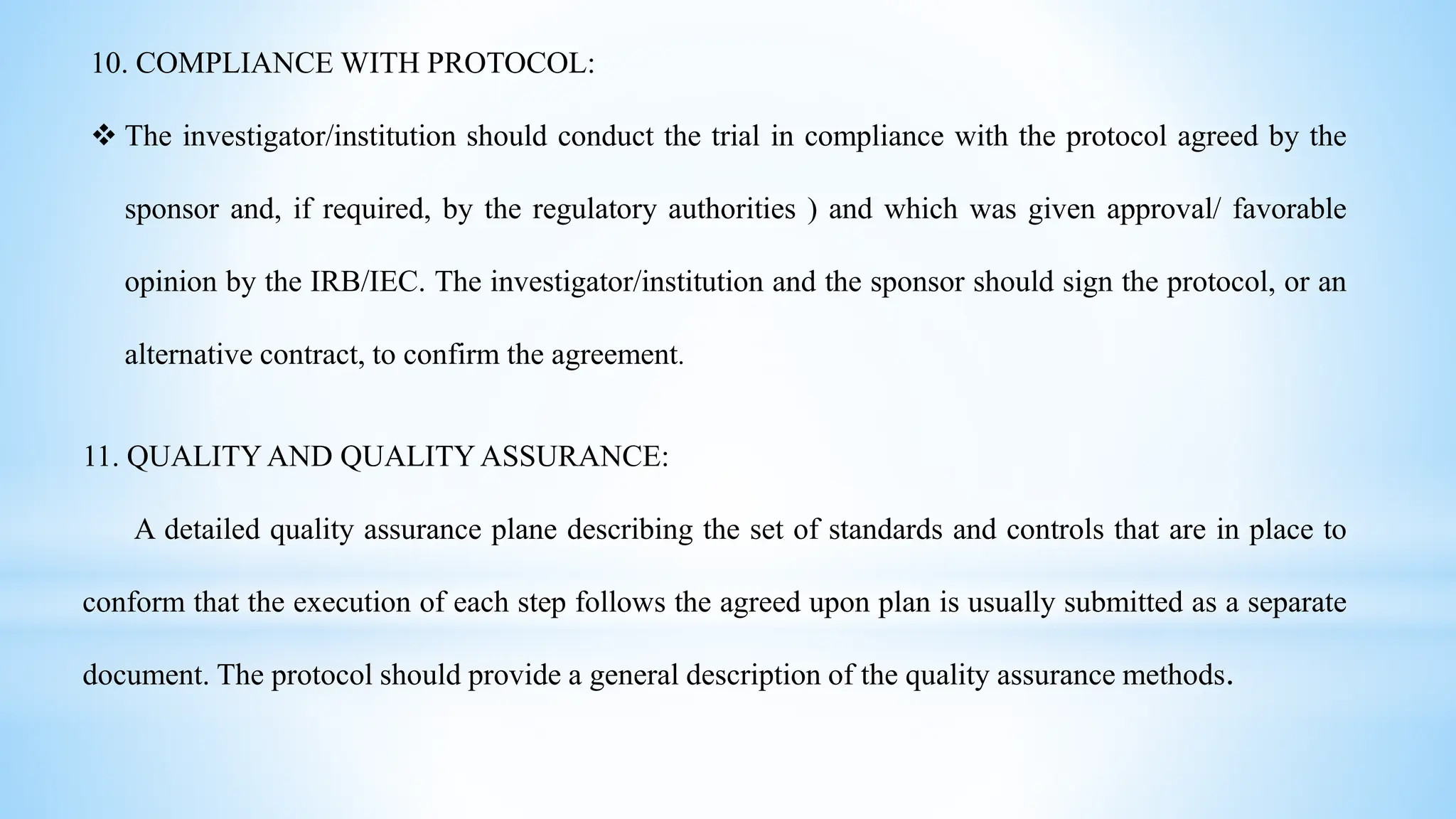 DEVELOPING THE CLINICAL TRIAL PROTOCOL | PPT | PPTX