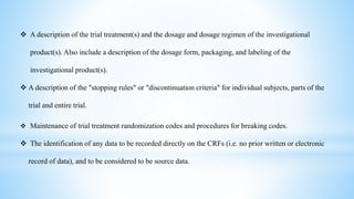 DEVELOPING THE CLINICAL TRIAL PROTOCOL | PPT | PPTX