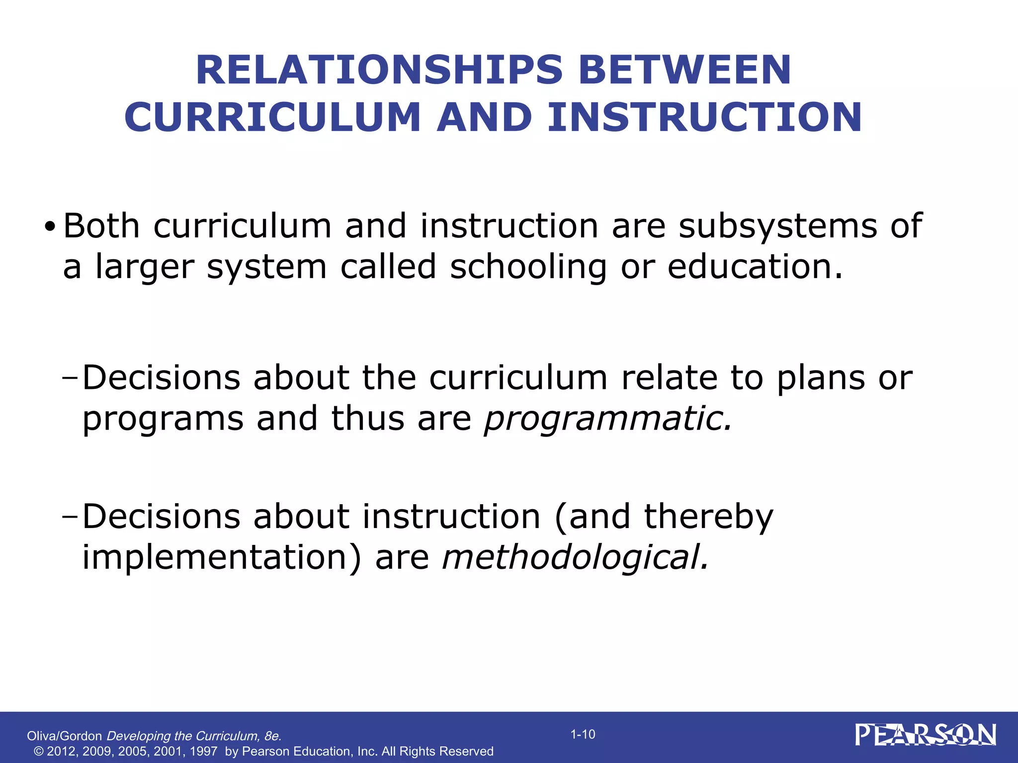 Developing the curriculum chapter 1 | PPT