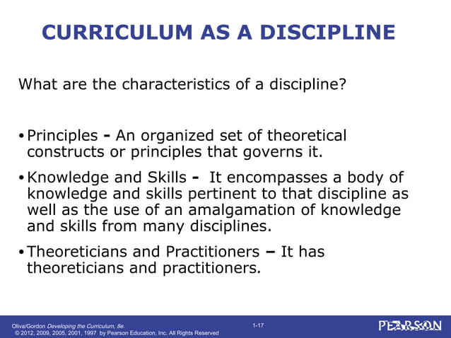 Developing the curriculum chapter 1 | PPT