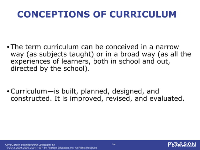 Developing the curriculum chapter 1 | PPT