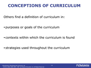 Developing the curriculum chapter 1 | PPT