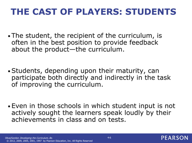 Developing the curriculum chapter 4 | PPT