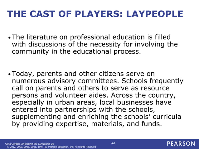 Developing the curriculum chapter 4 | PPT