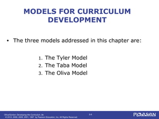Developing the curriculum chapter 5 | PPT