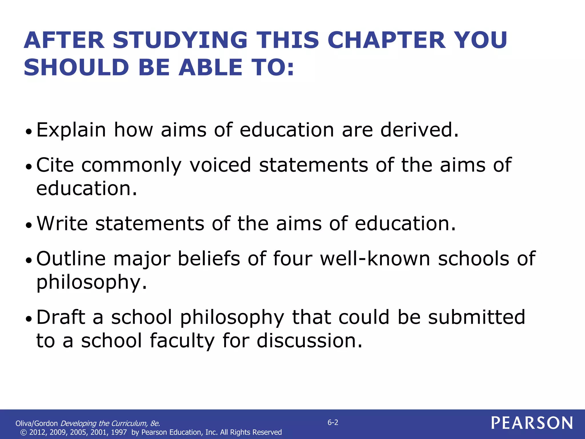 Developing the curriculum chapter 6 | PPT