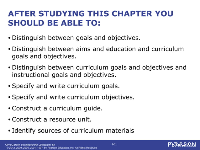 Developing the curriculum chapter 8 | PPT | Educational Assessment | Education