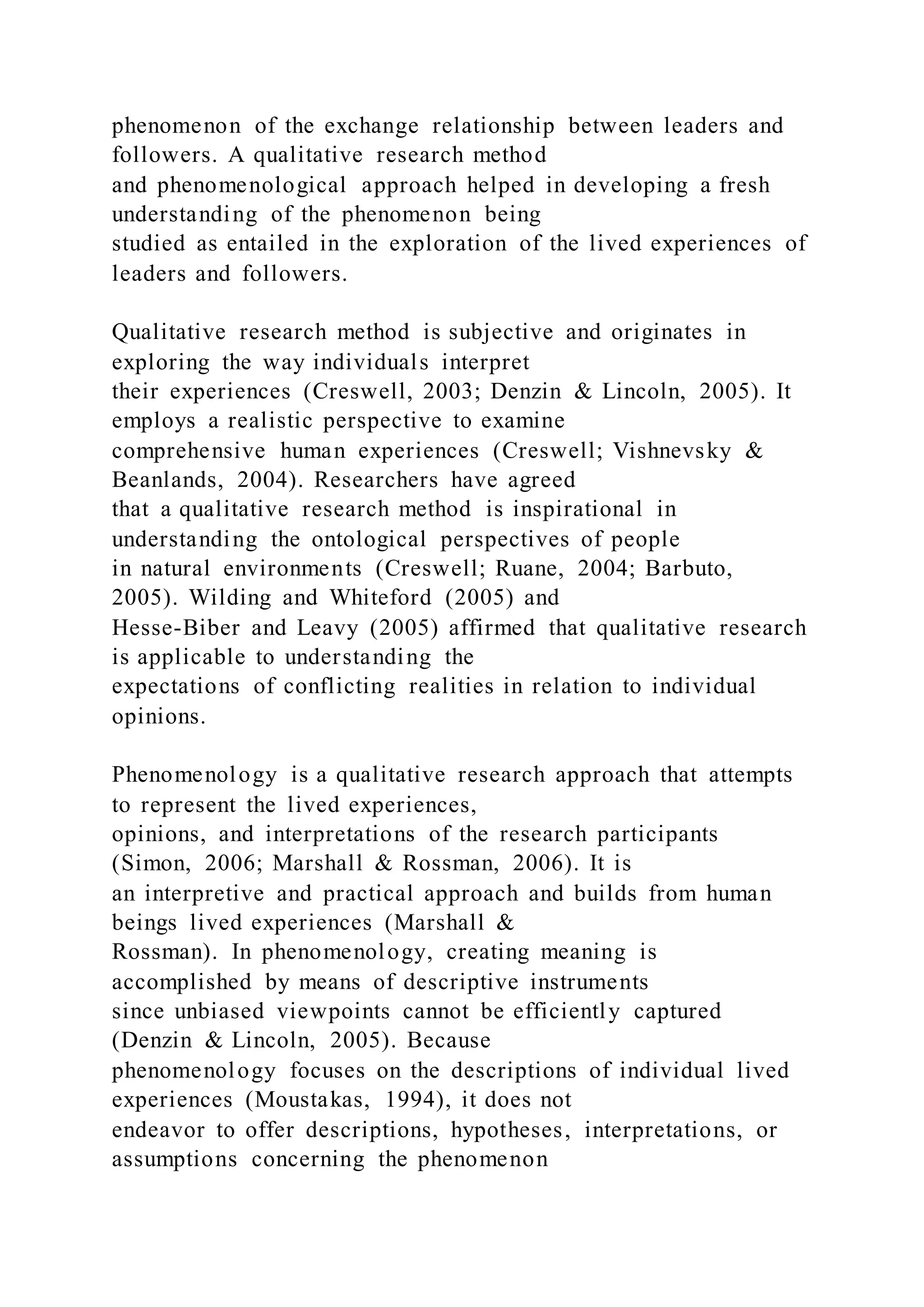 Developing the Leader-Follower Relationship Perception | PDF