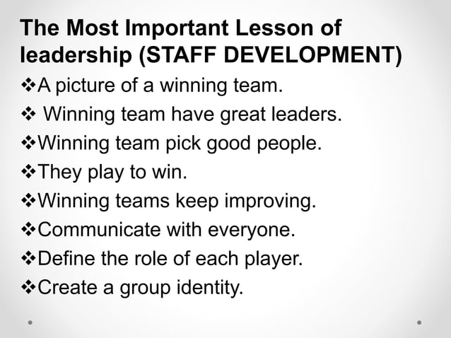 Developing the leader within you | PPTX