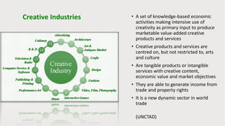 Developing the Nigerian Creative Economy through Privatising Strategic ...